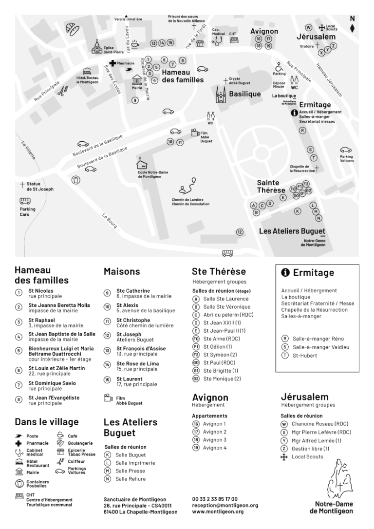 Horaires & accès - Sanctuaire de Montligeon